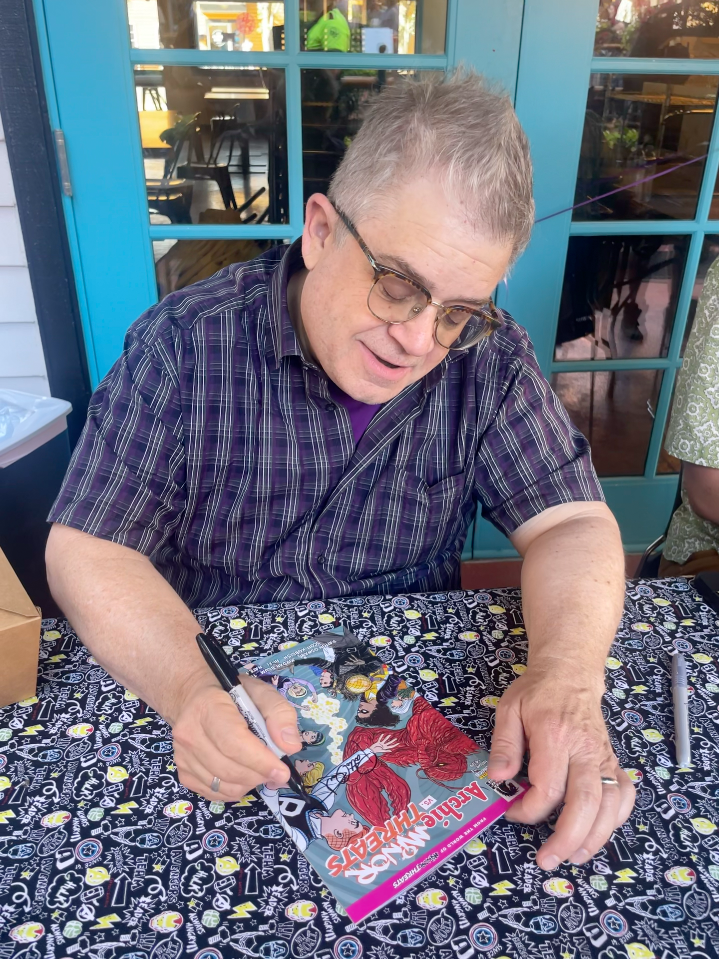 Patton Oswalt signs comics in Eugene before show - Lookout Eugene ...