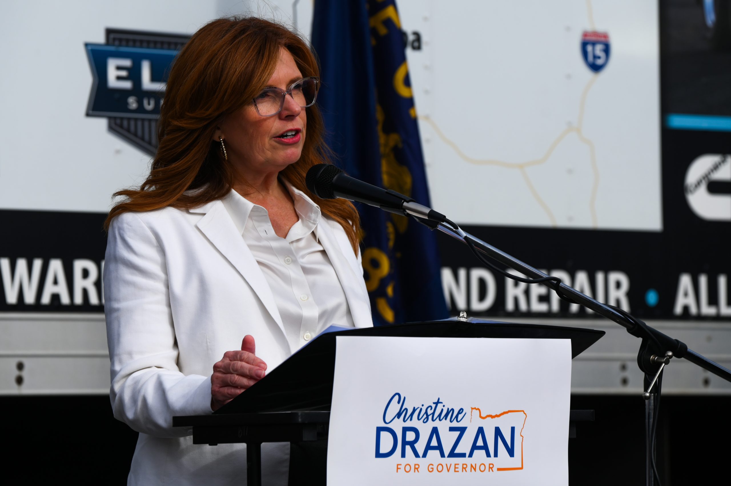 Drazan, a leading GOP candidate for governor, stumps in Lane County ...