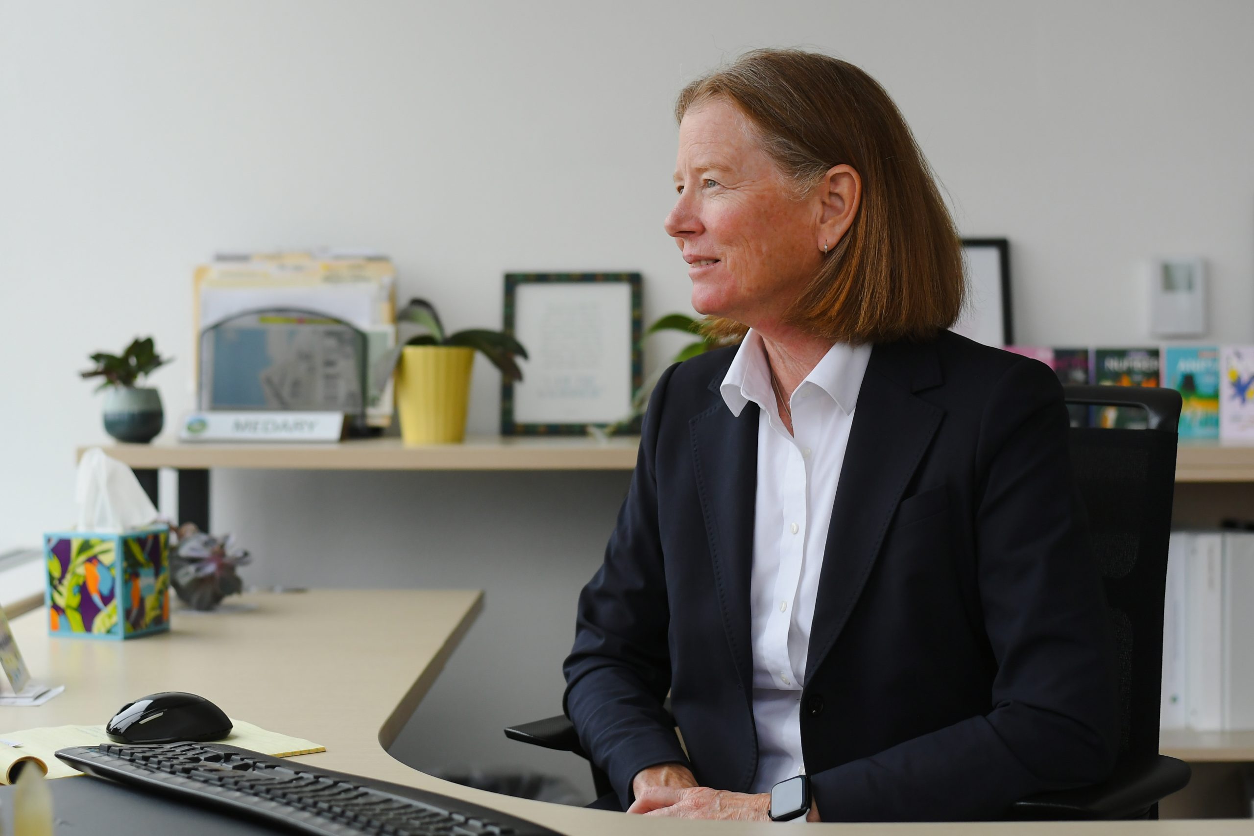 After 30 years climbing rungs of city government, Sarah Medary is ready ...