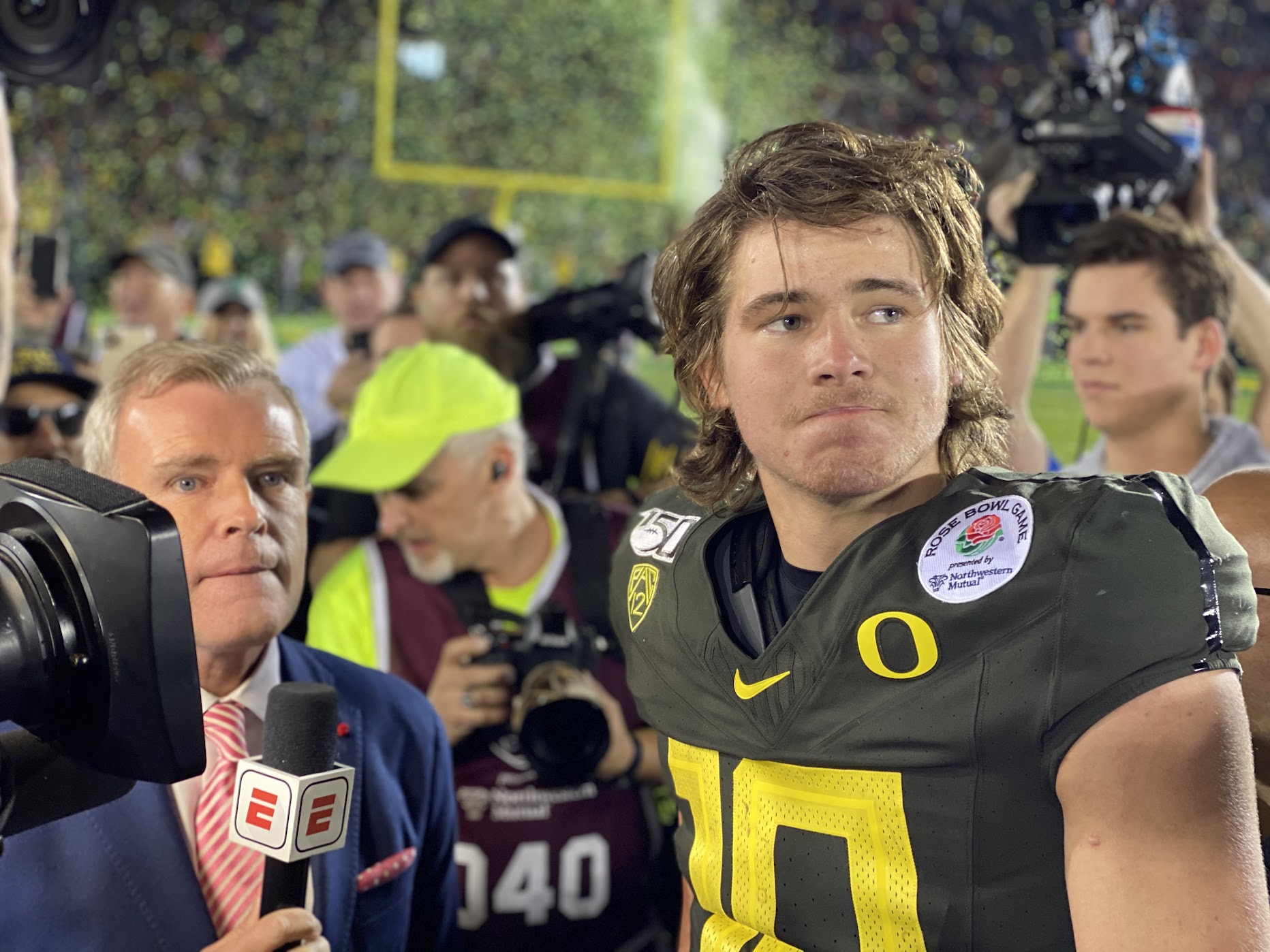 Justin Herbert likes the winning, but all the attention? Not as much ...